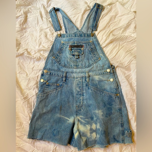 Revolt Jeans | Pants & Jumpsuits | Revolt Distressed Denim Overalls ...